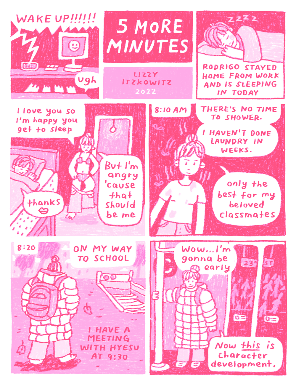 new comic from lizzy! – antonia & louise